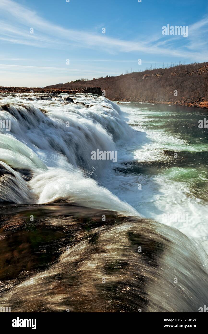 Iceland faxafoss waterfall hi-res stock photography and images - Alamy