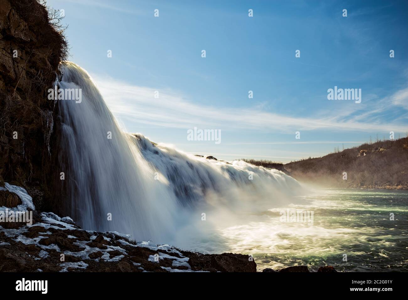 Faxafoss waterfall hi-res stock photography and images - Alamy