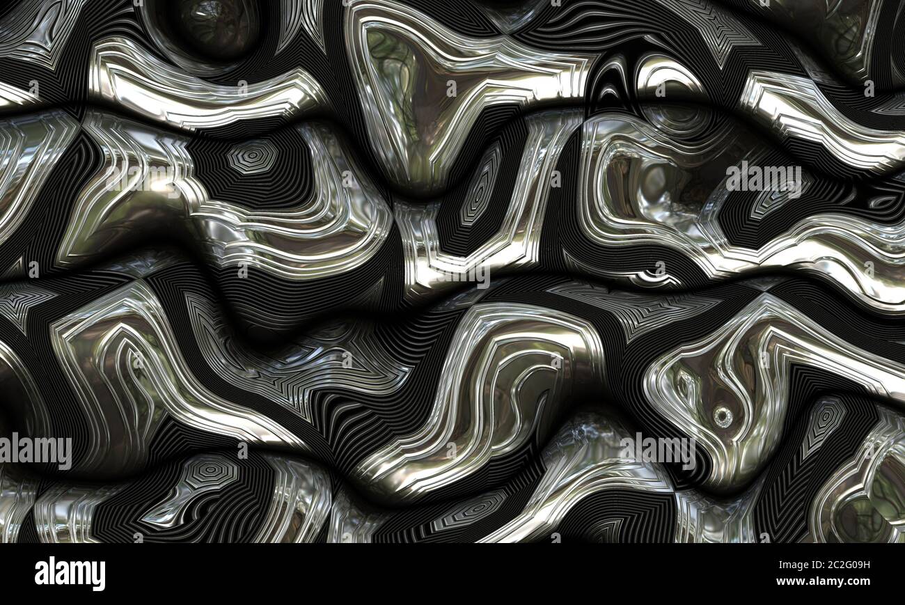 abstract futuristic metal Stock Photo - Alamy