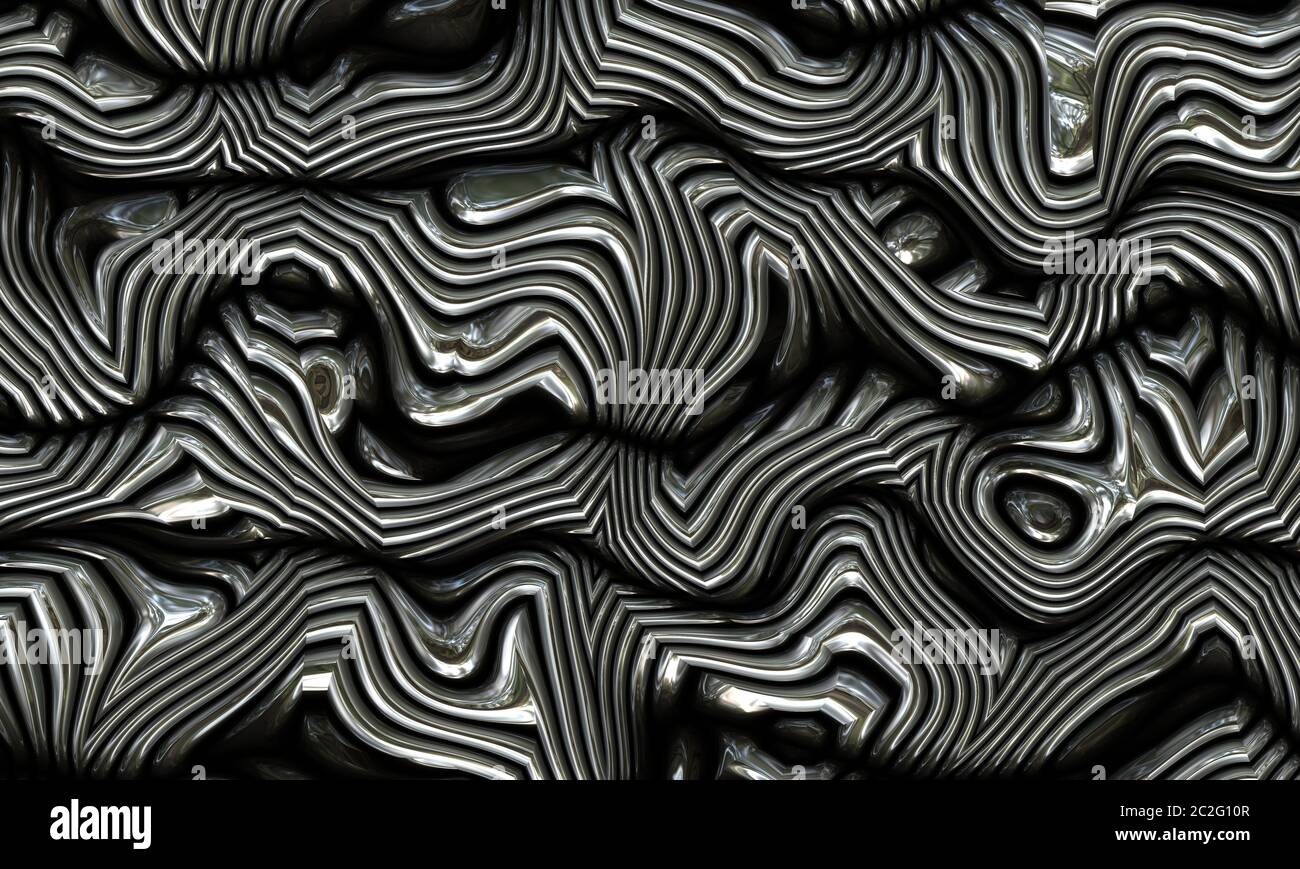 abstract futuristic metal Stock Photo - Alamy