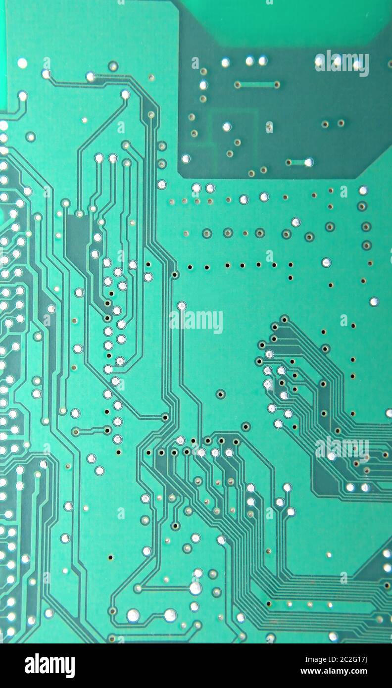 Abstract background with old computer circuit board Stock Photo - Alamy