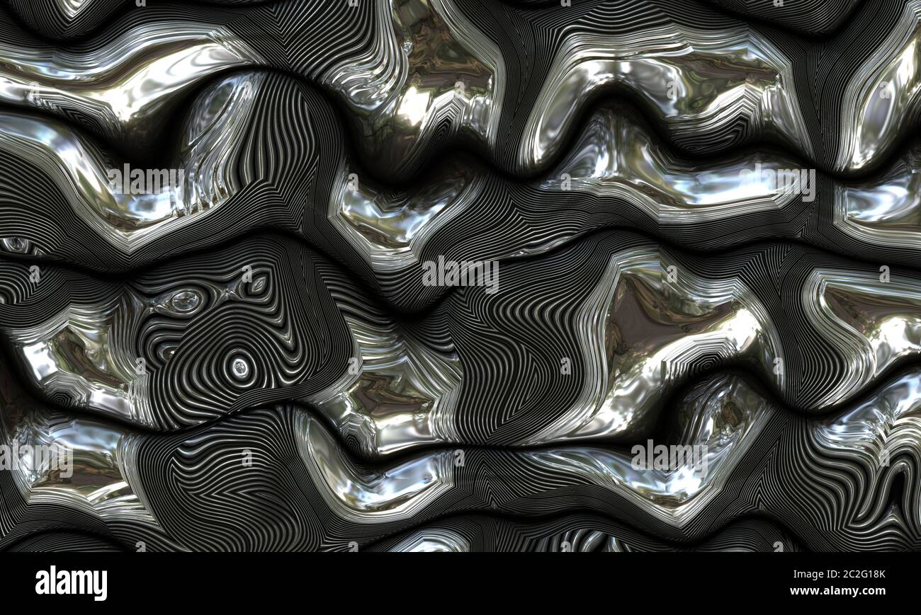 abstract futuristic metal Stock Photo - Alamy