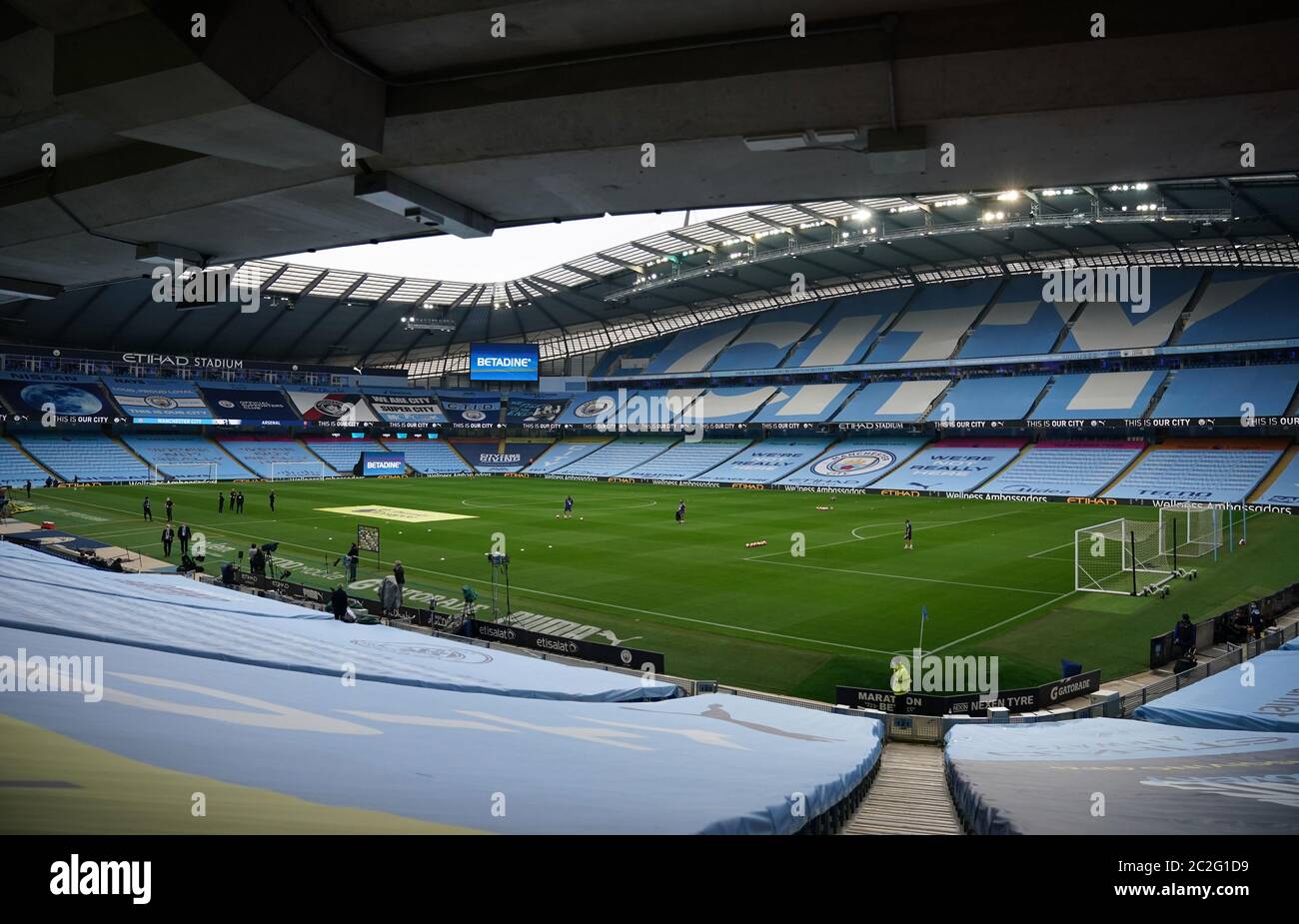 A general view inside the ground before the Premier League match at the ...