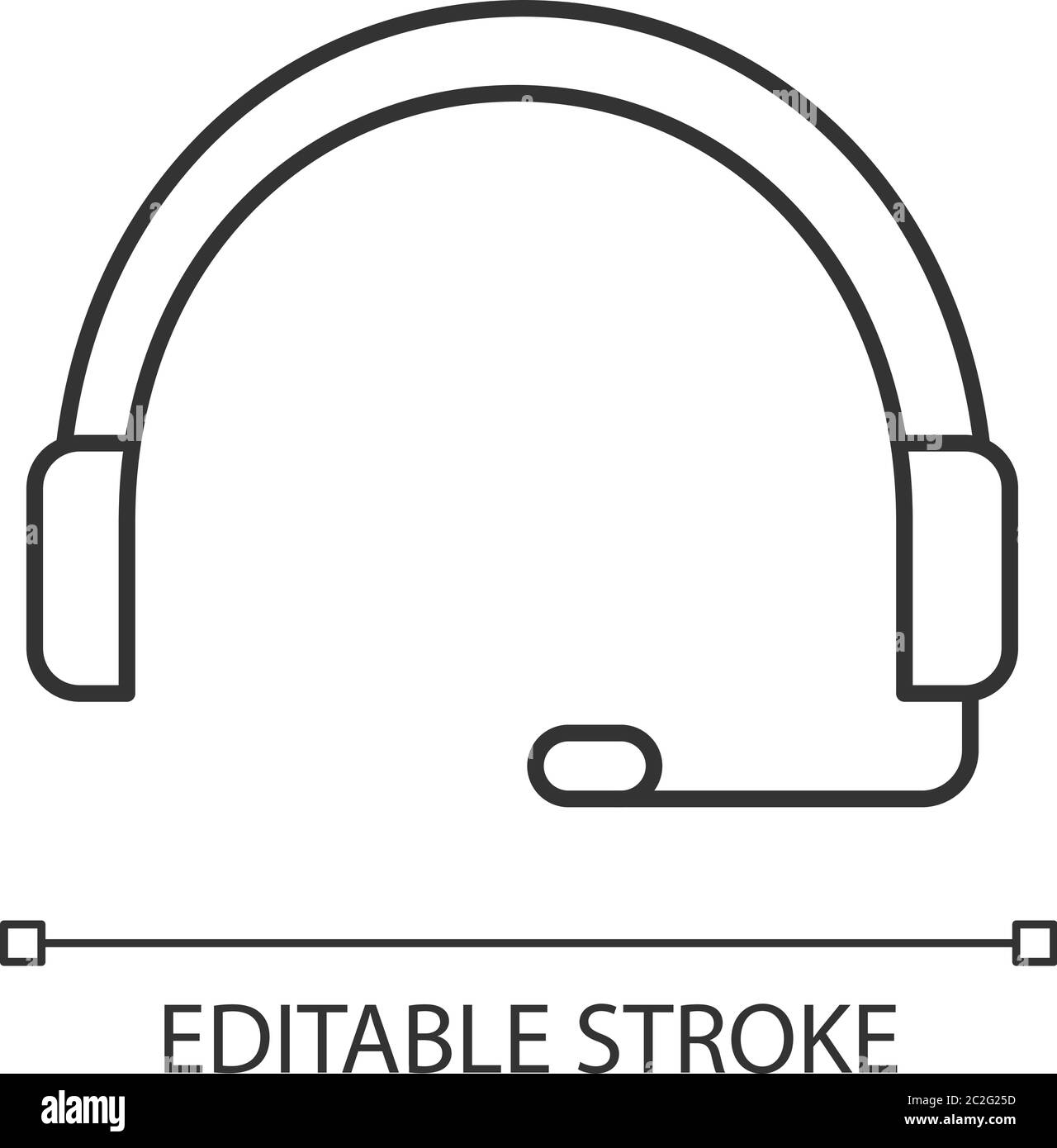 Headset sales icon flat Cut Out Stock Images & Pictures - Alamy