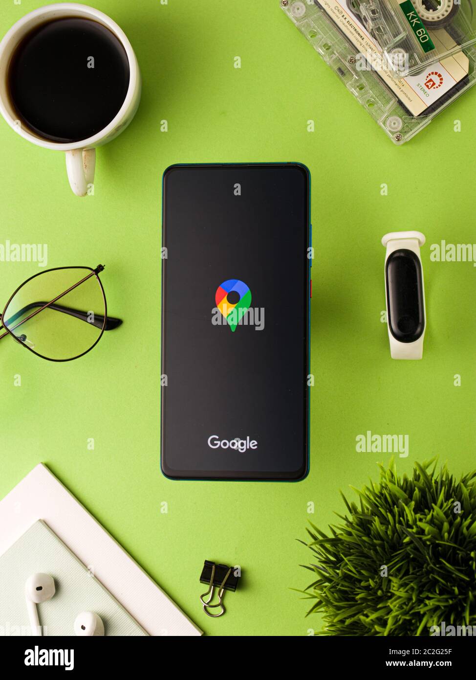 Google map of india map hi-res stock photography and images - Alamy