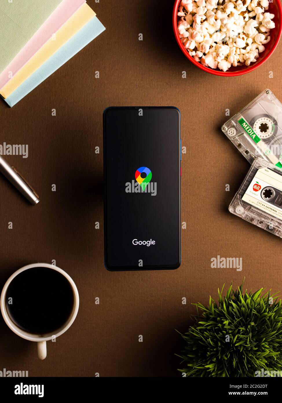 Google map of india map hi-res stock photography and images - Alamy