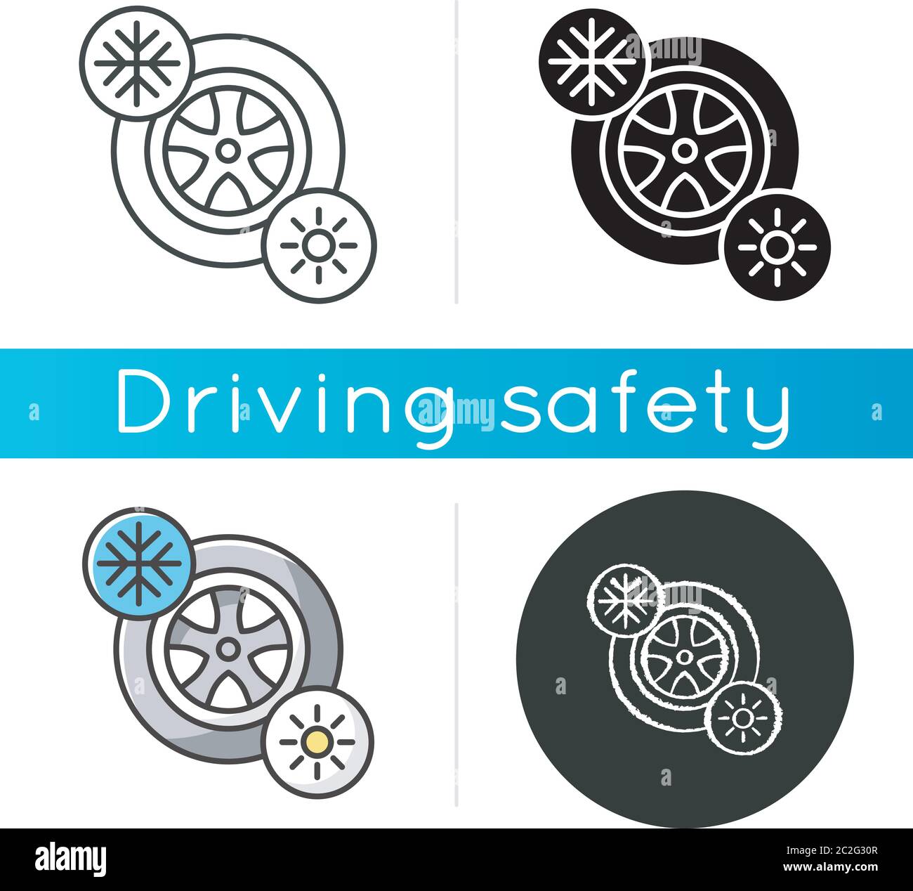 Seasonal tyres icon Stock Vector Image & Art - Alamy