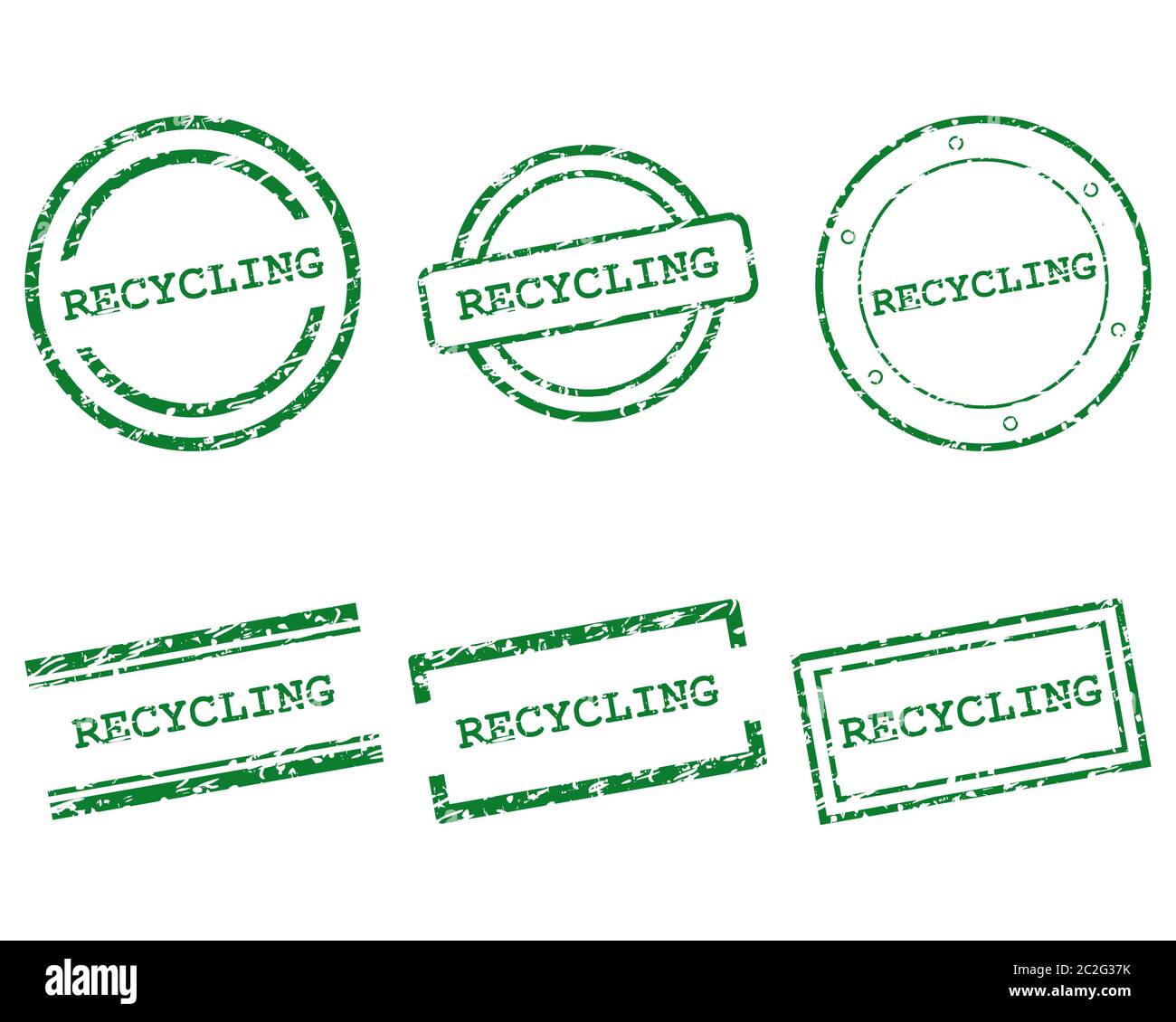 Recycling stamps hi-res stock photography and images - Alamy