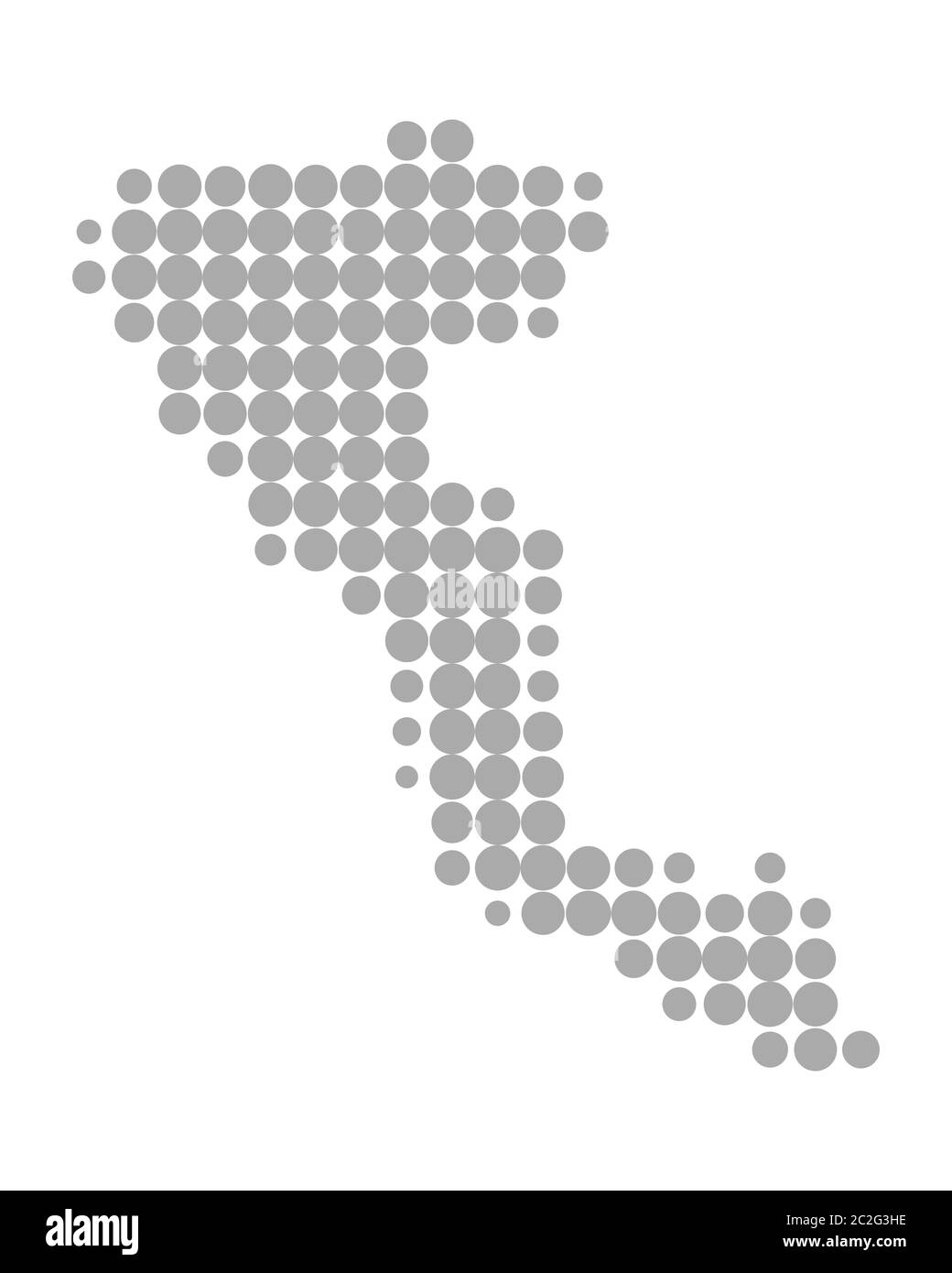 Map of Corfu Stock Photo - Alamy