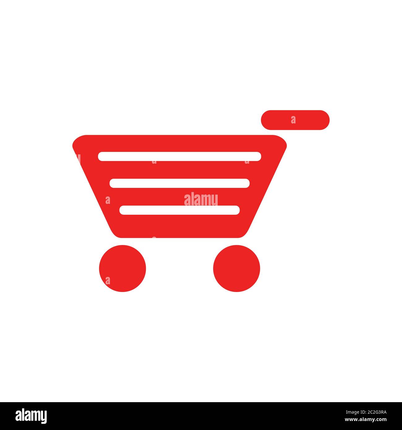 Shopping cart and background Stock Photo - Alamy