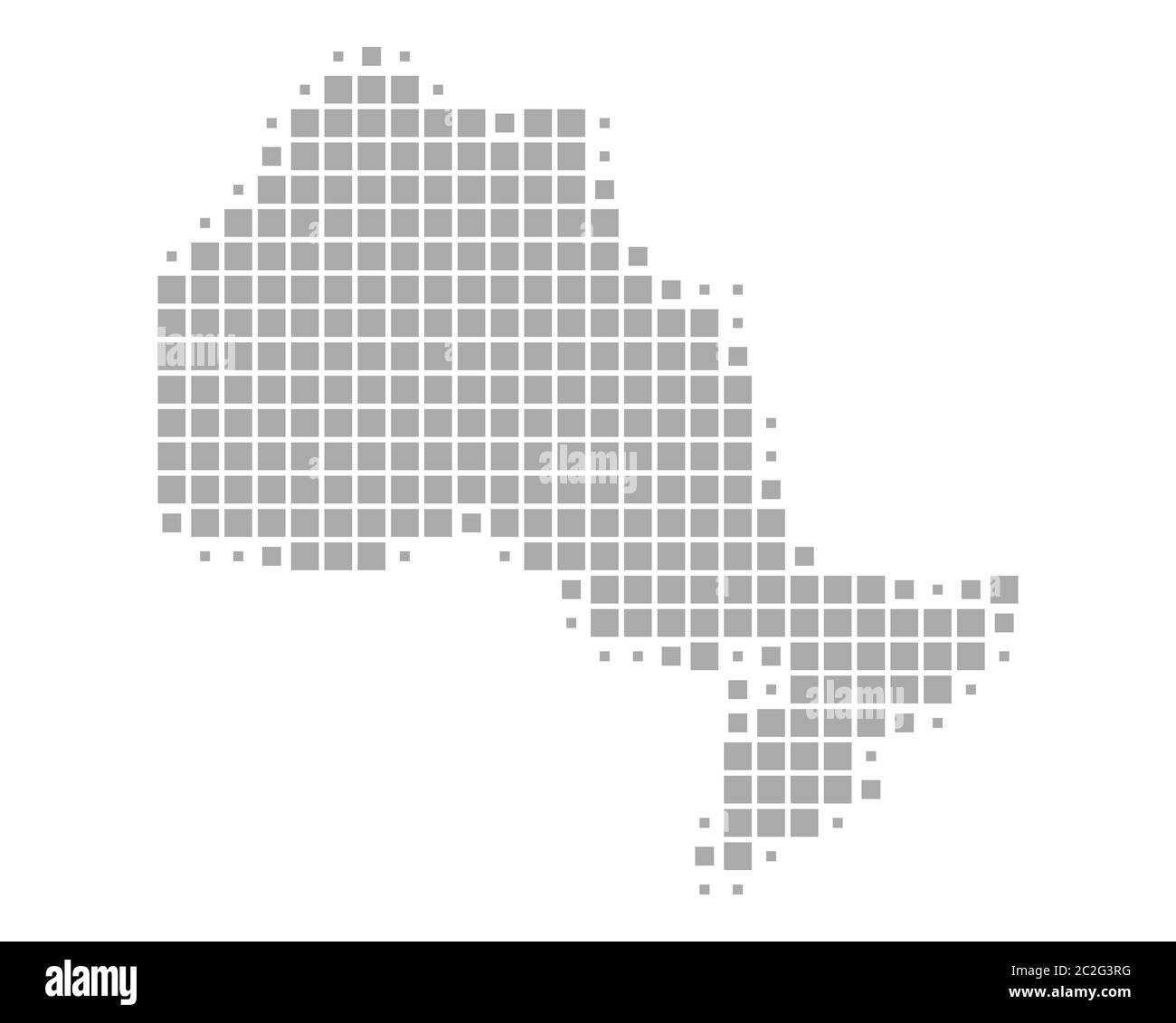 Ontario map Black and White Stock Photos & Images - Alamy