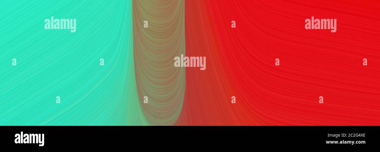 simple header with colorful modern soft curvy waves background ...