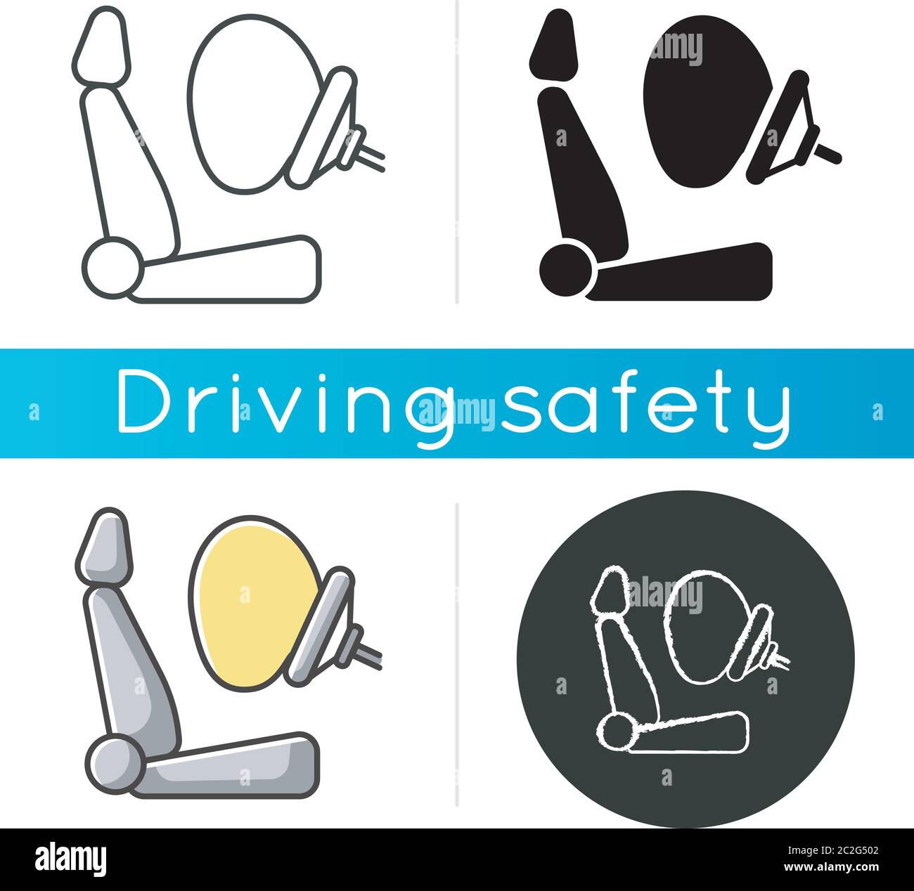 Airbag icon Stock Vector Images - Alamy