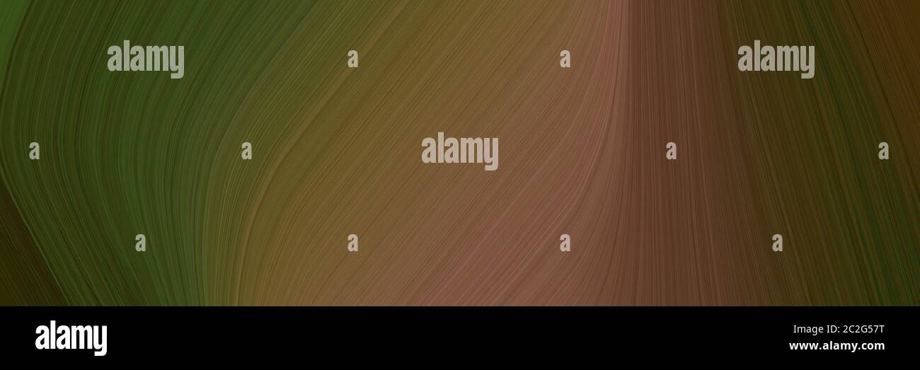 simple header with colorful modern soft curvy waves background design ...