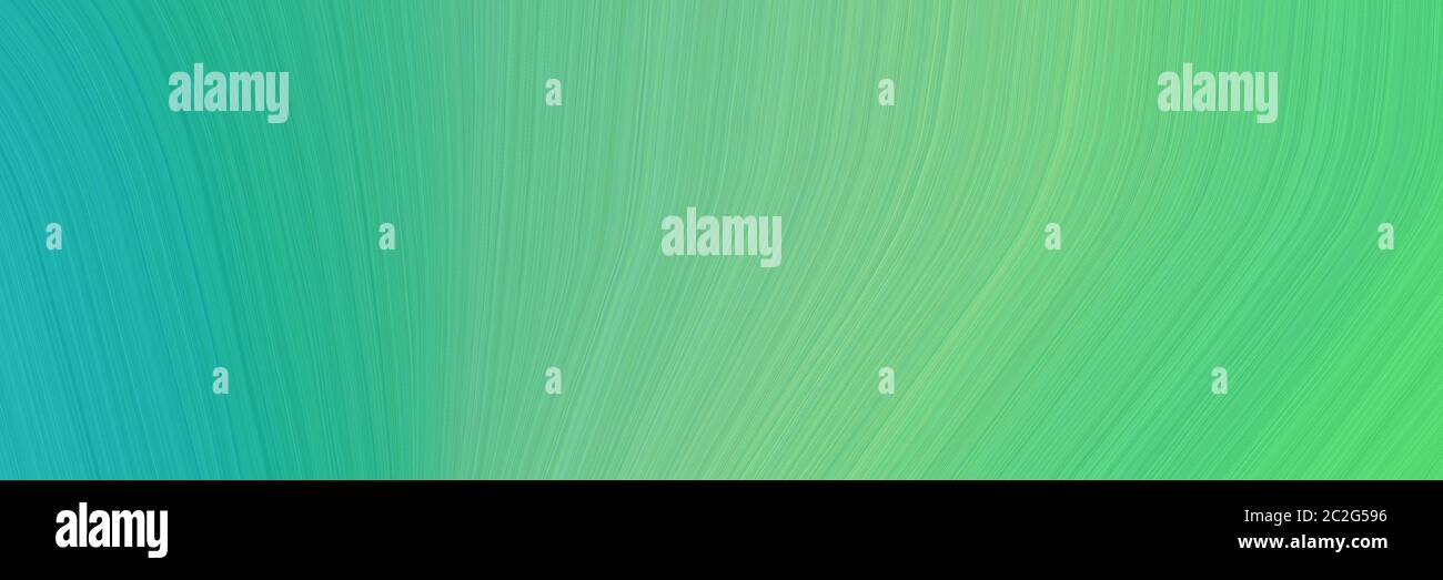 simple elegant modern waves background illustration with medium aqua ...