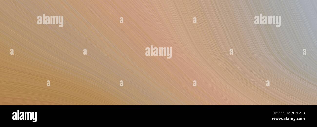 simple header with colorful curvy background design with rosy brown ...