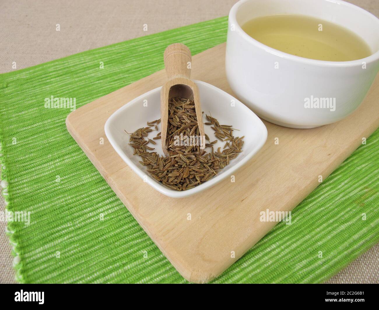 Tea with caraway seeds Stock Photo - Alamy