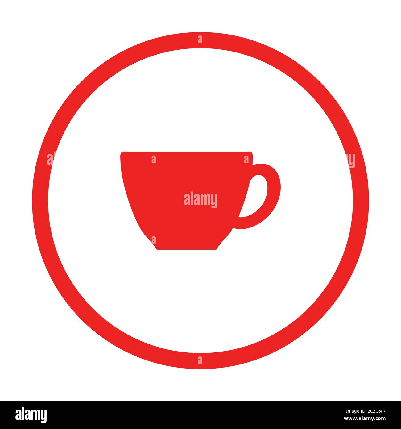 Cup and circle Stock Photo - Alamy