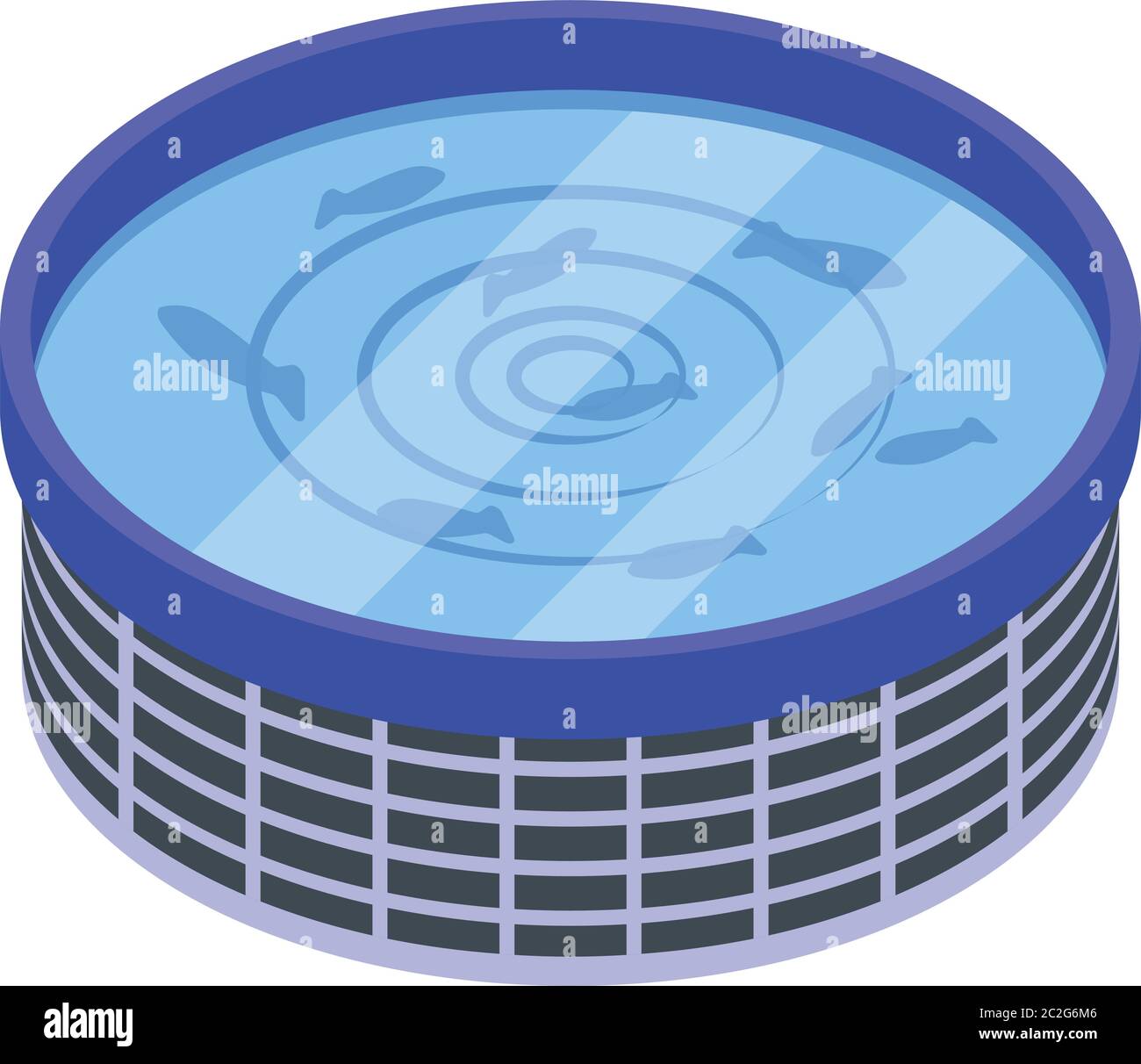 Pool construction working Stock Vector Images - Alamy