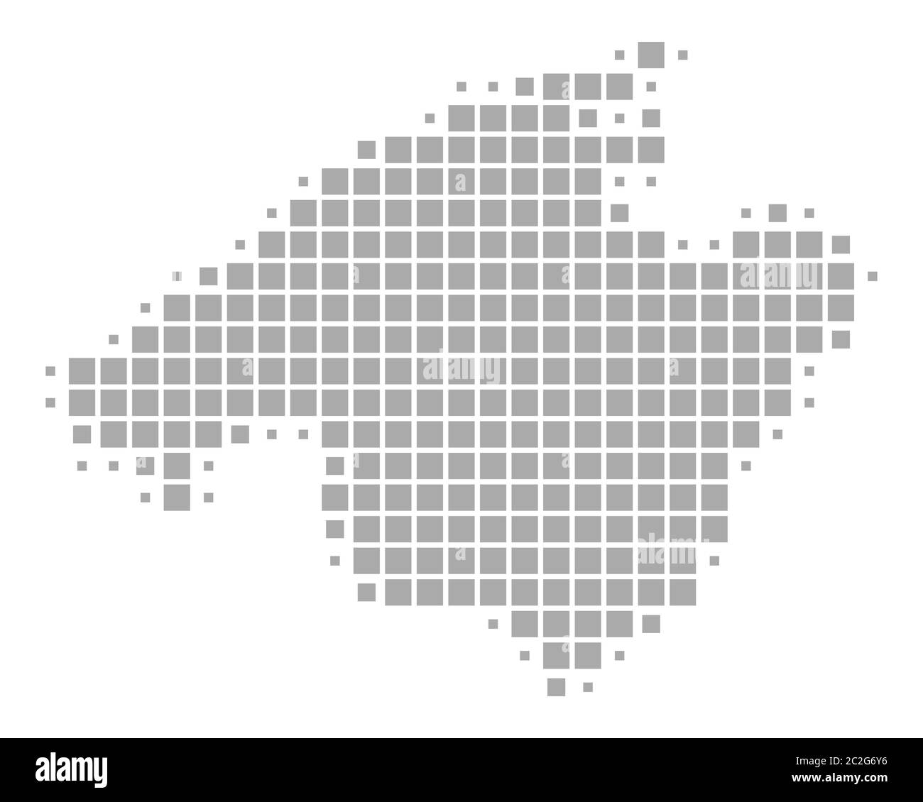 Map of Mallorca Stock Photo - Alamy