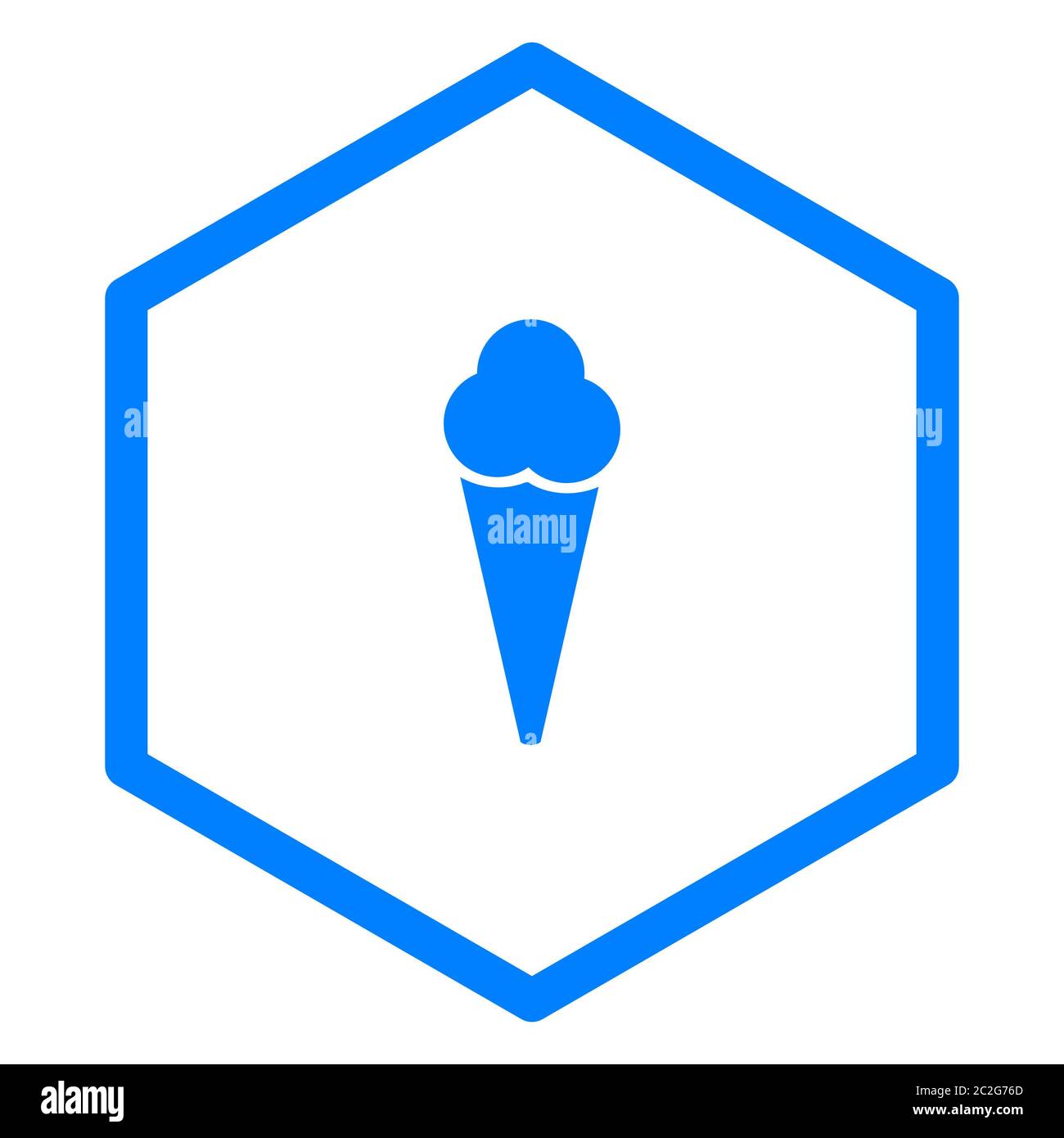 Ice cream and comb Stock Photo - Alamy