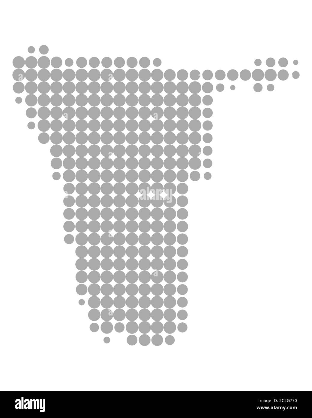 Namibia map Black and White Stock Photos & Images - Alamy