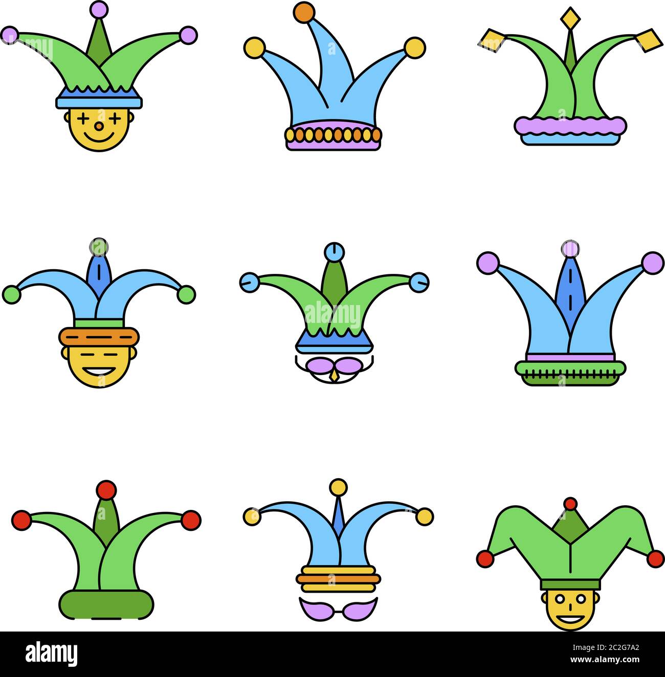 Buffoon image Stock Vector Images - Alamy