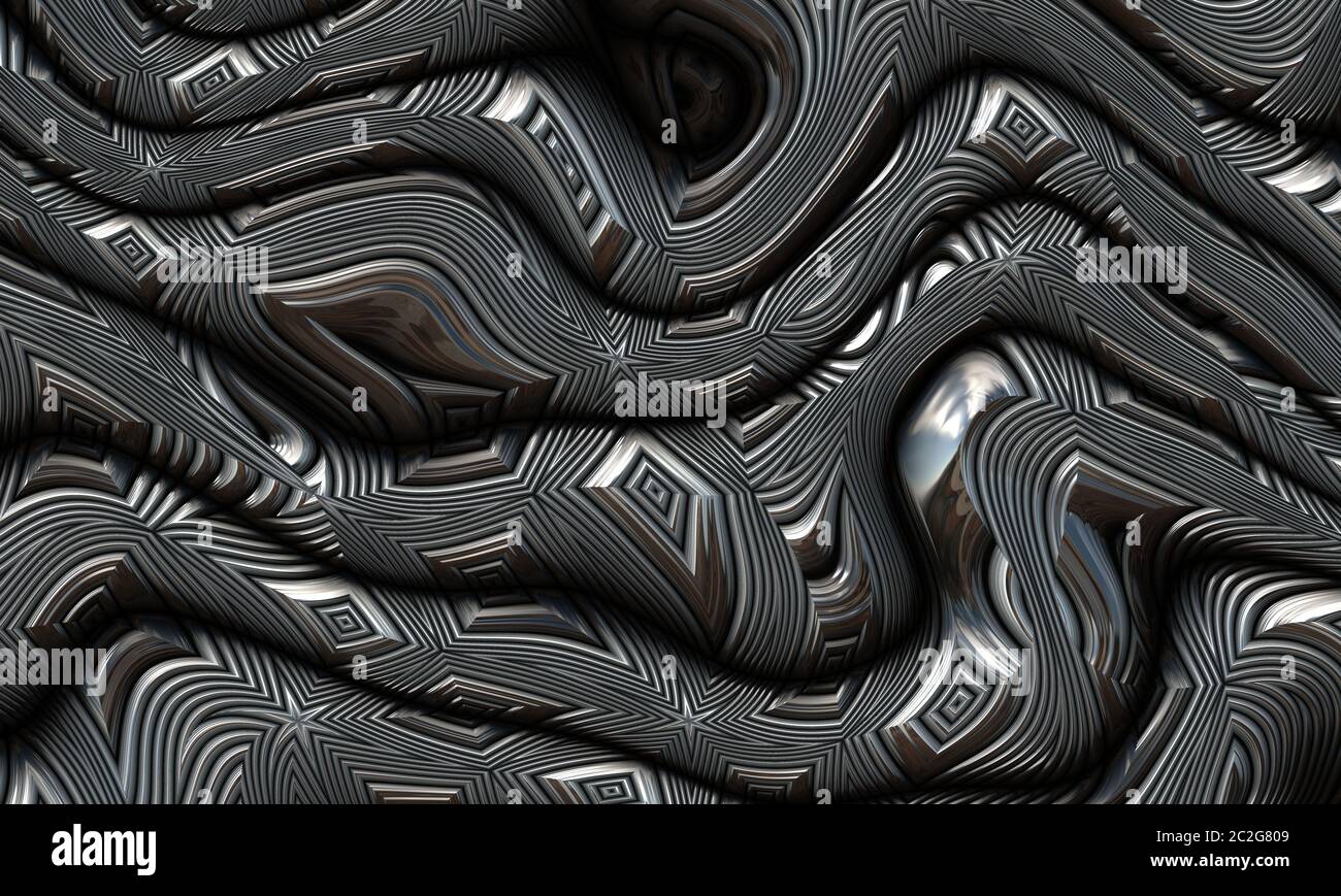 abstract futuristic metal Stock Photo - Alamy