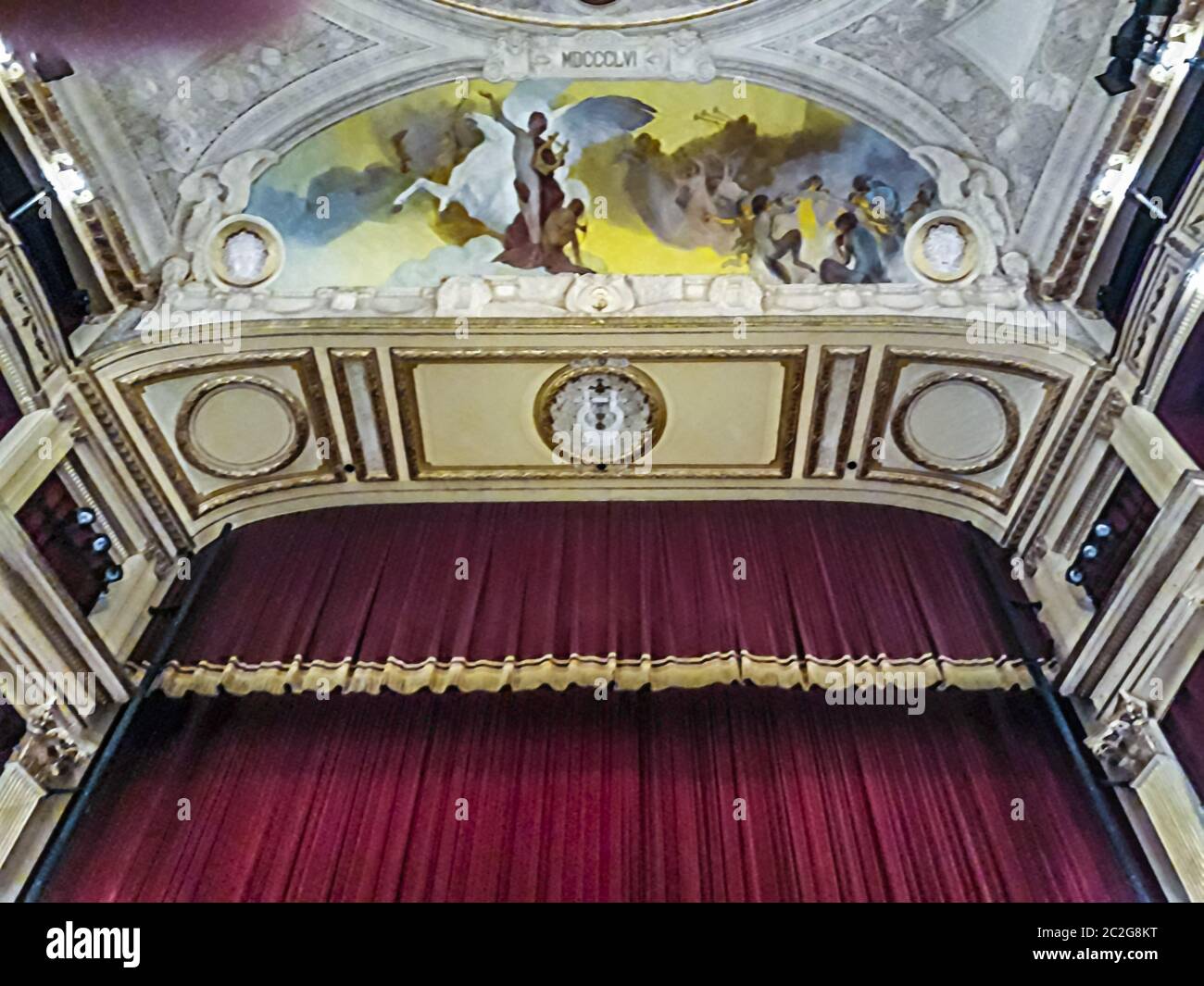 Solis Theater Interior Scene, Montevideo, Uruguay Stock Photo - Alamy