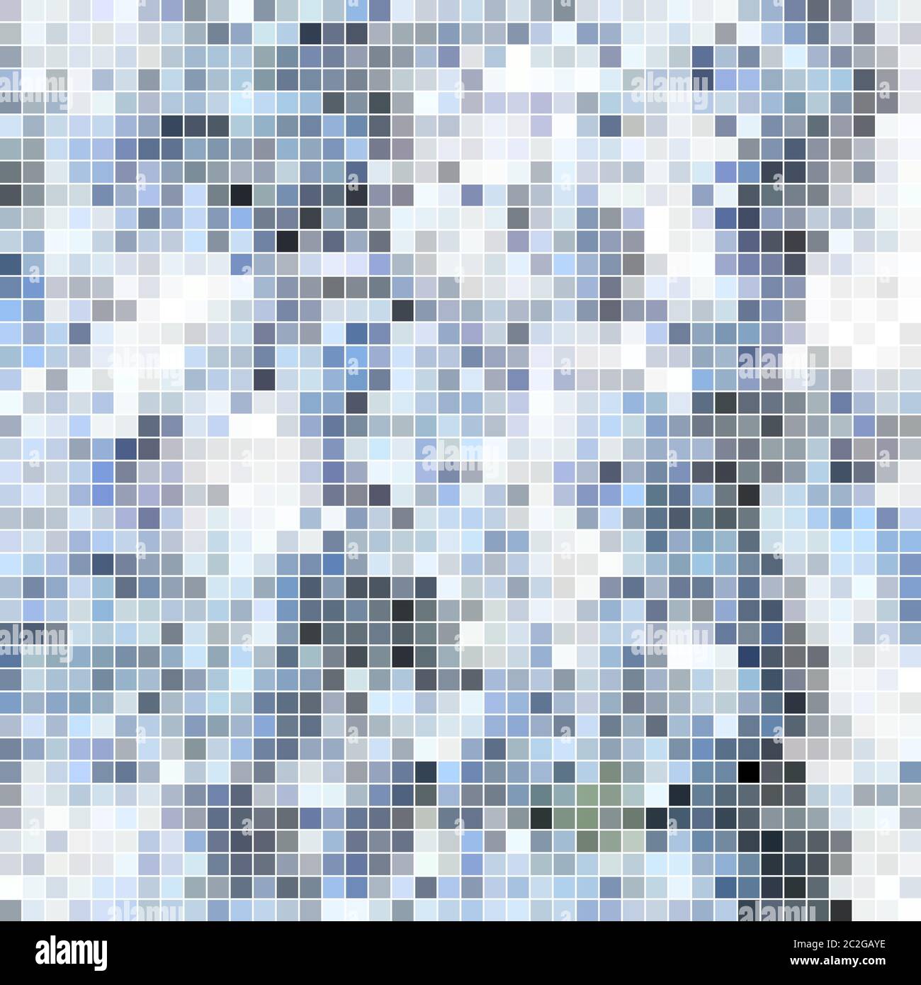 abstract square pixel mosaic background - light gray Stock Photo - Alamy