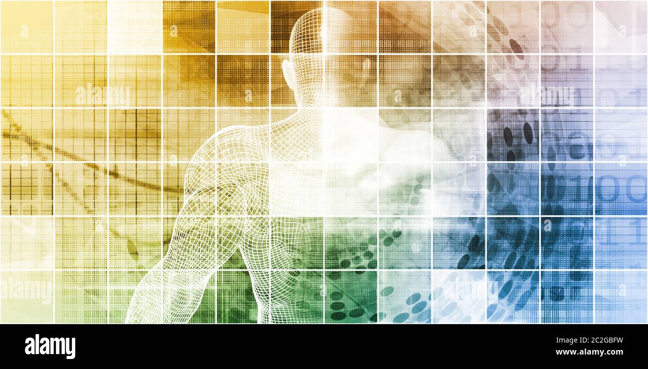 Future Of Science Industry With Advanced Discovery Art Stock Photo - Alamy