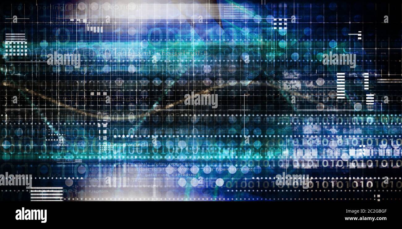 Internet Background With Code And Technology World Stock Photo - Alamy