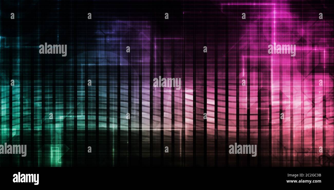 Futuristic Graph and Chart Data for Business Stock Photo - Alamy