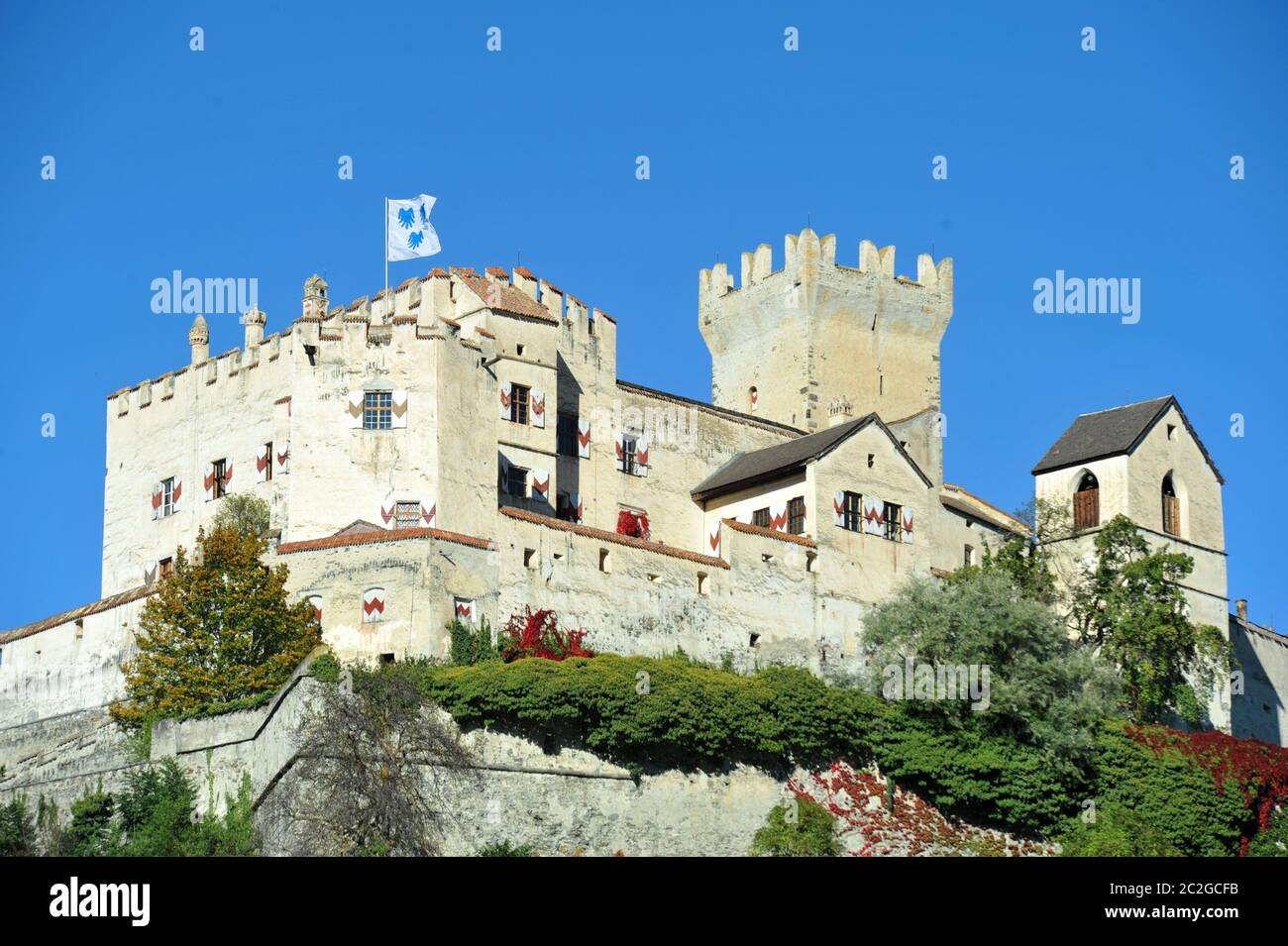 Churburg Castel Coira in Schluderns Stock Photo - Alamy