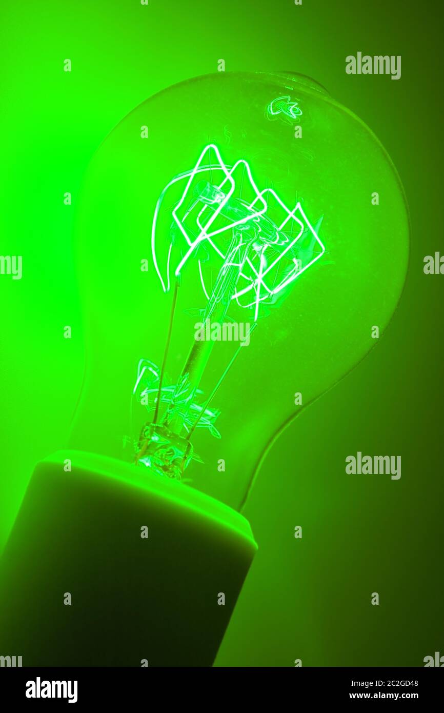 Light bulb glow hi-res stock photography and images - Alamy