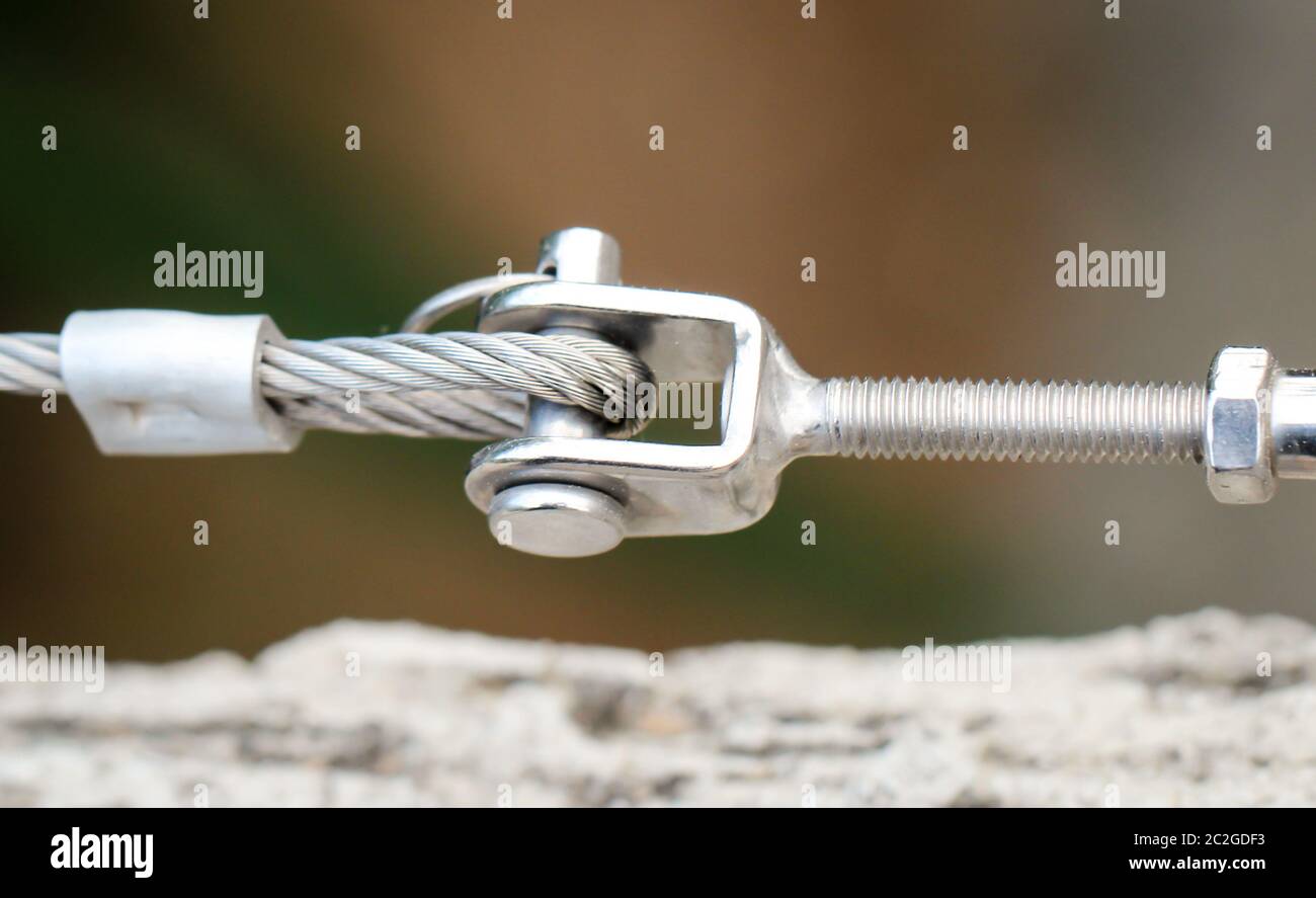 Metal ropes hi-res stock photography and images - Alamy
