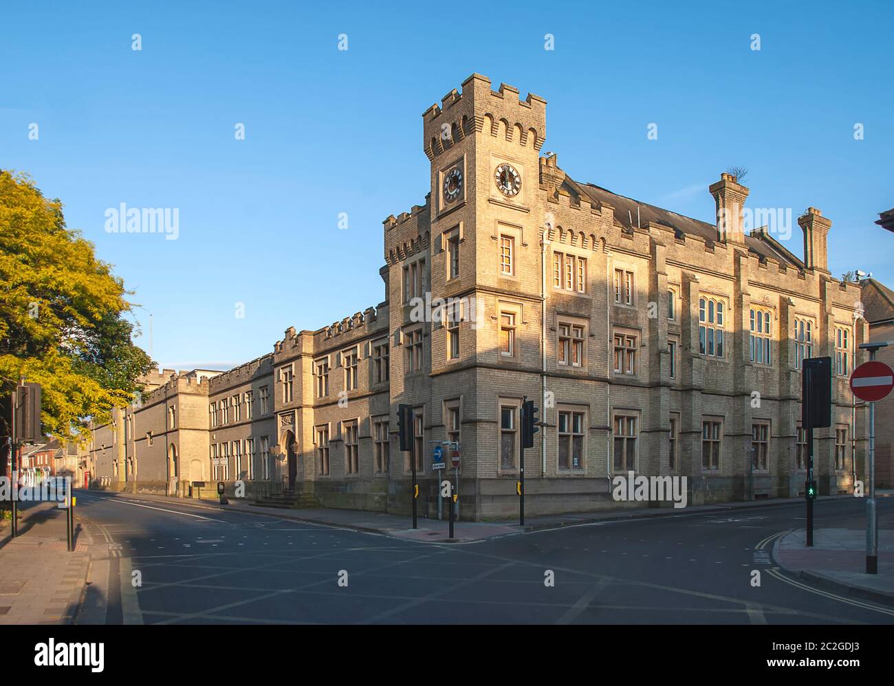 The former East Suffolk County Council building in Ipswich, UK Stock ...