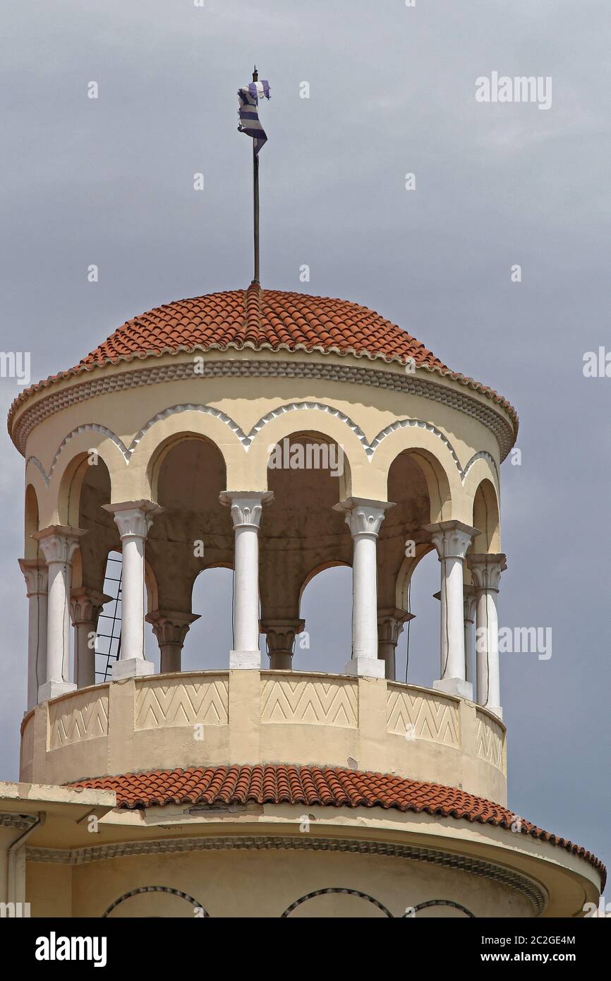 Classic Round Building Structure in Thessaloniki Greece Stock Photo - Alamy