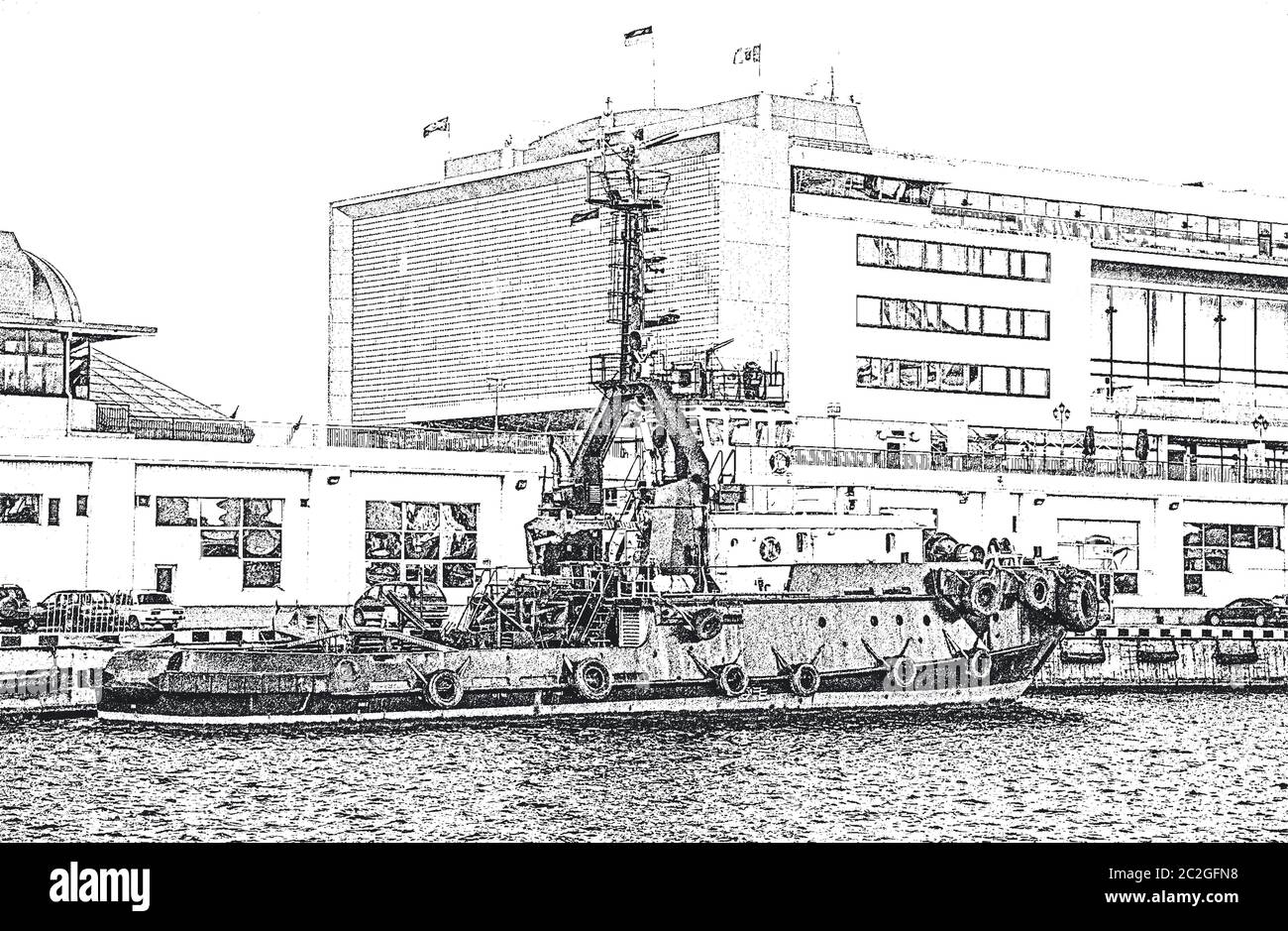 Technical drawing ship hi-res stock photography and images - Alamy