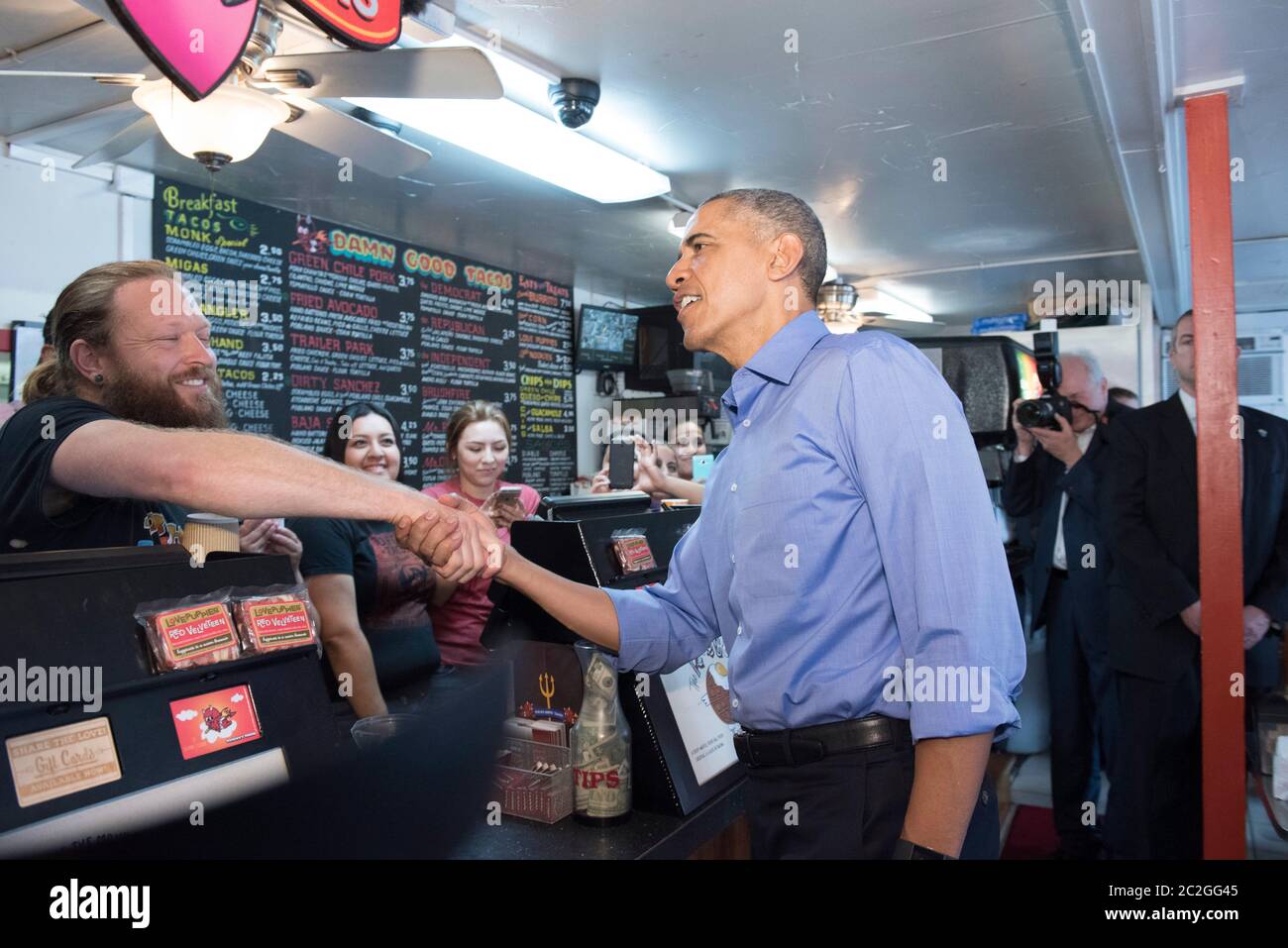 President at taco stand hi-res stock photography and images - Alamy