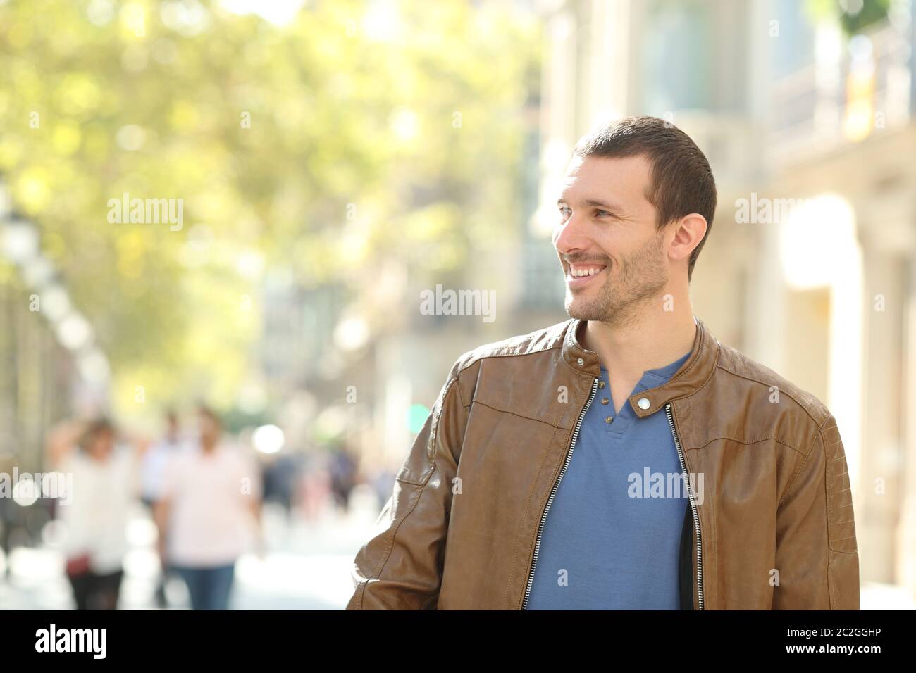 Young boy walking towards camera hi-res stock photography and images ...