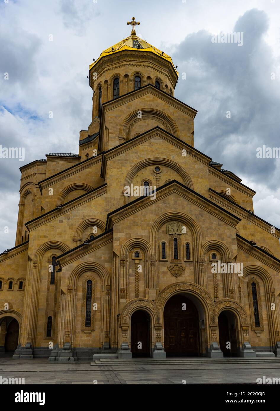 Sameba cathedral in Tbilisi, Georgia Stock Photo - Alamy
