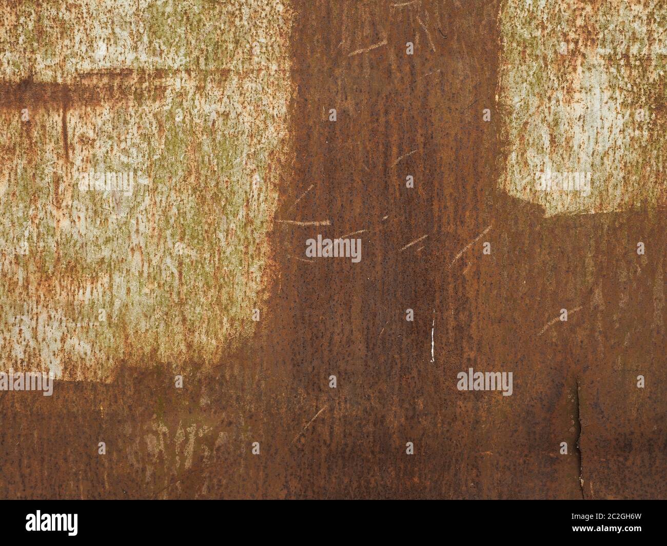 Rusty texture of an old industrial coal wagon, close up shot Stock ...