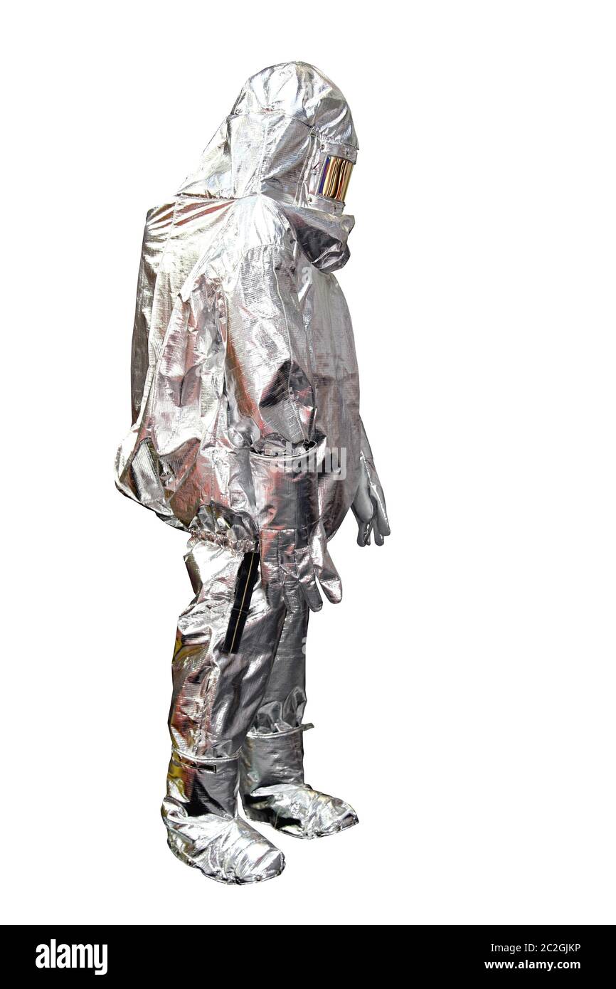 Fire proximity suit Cut Out Stock Images & Pictures - Alamy