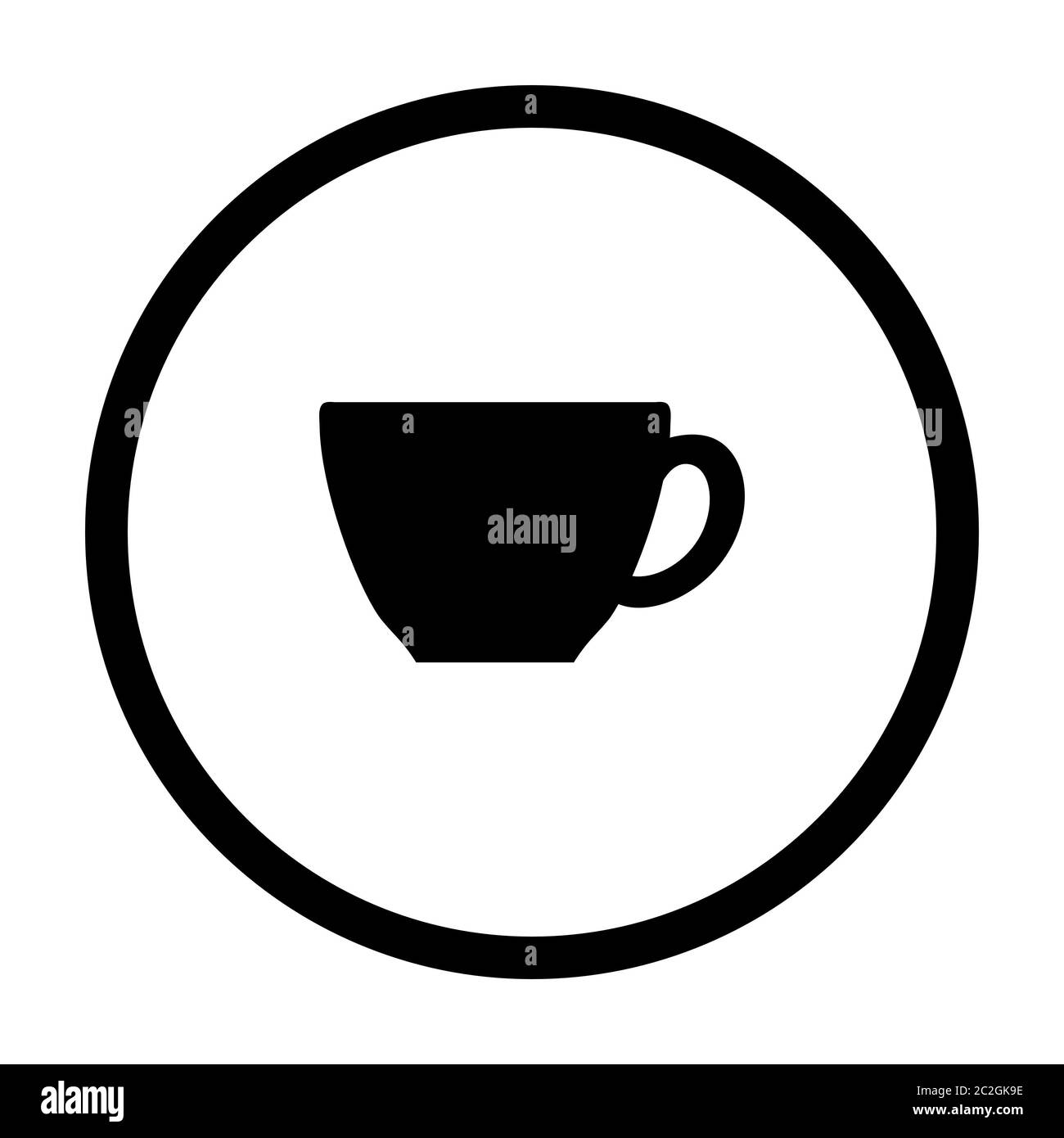 Cup and circle Stock Photo - Alamy