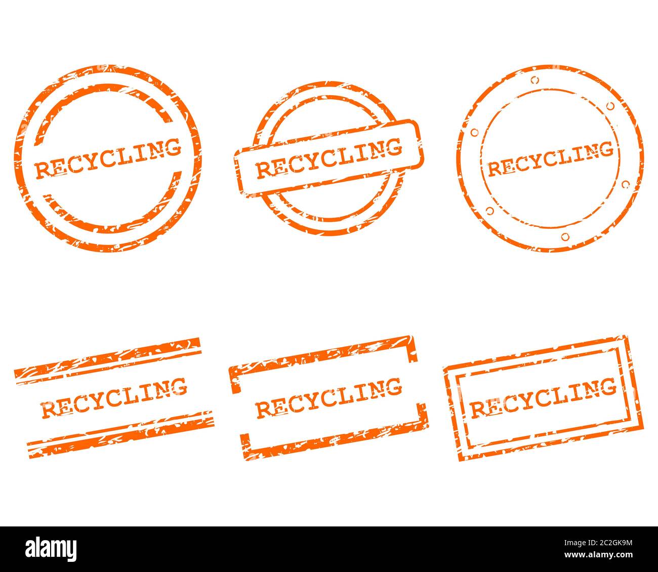 Recycling stamps hi-res stock photography and images - Alamy