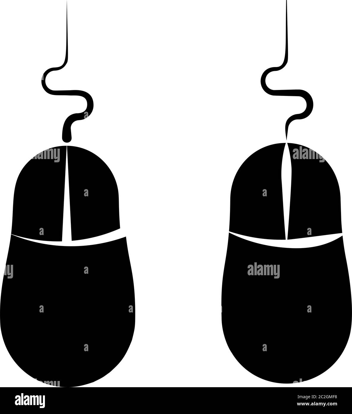 Computer Mouse Icon Vector Art Illustration Stock Vector Image & Art ...