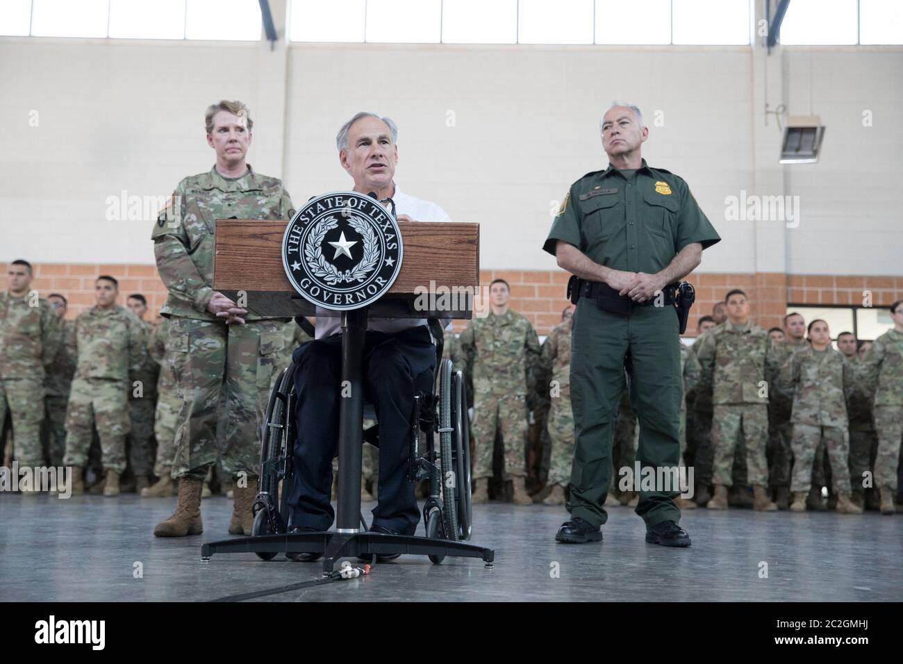 Texas state troopers guard hi-res stock photography and images - Alamy