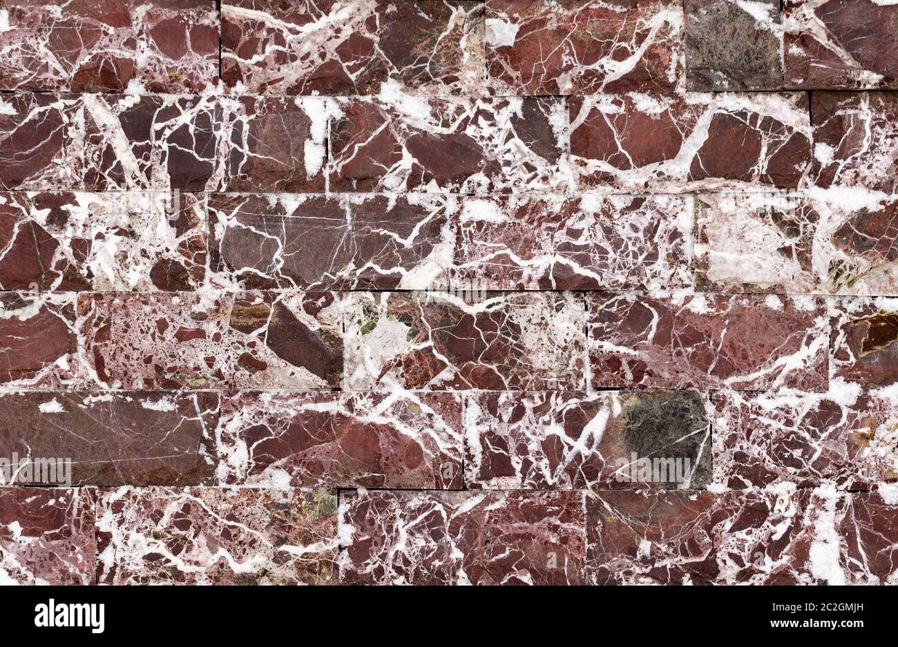 Yellow texture Brick of wild marble with brown and white veins Stock ...