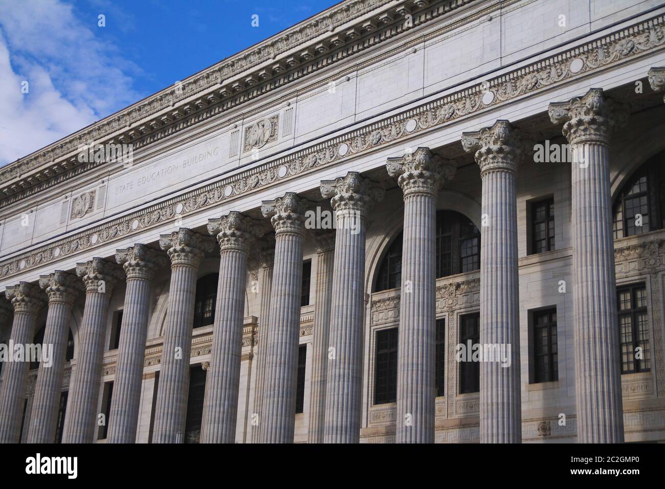 New York State Education building in Albany Stock Photo - Alamy